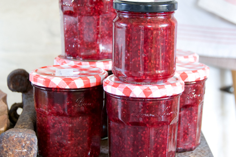 Recept voor frambozenjam