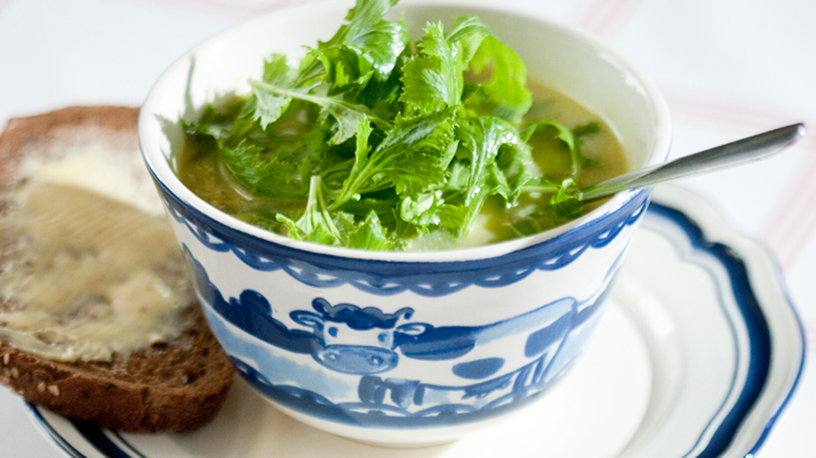 Recept voor soep van raapsteeltjes
