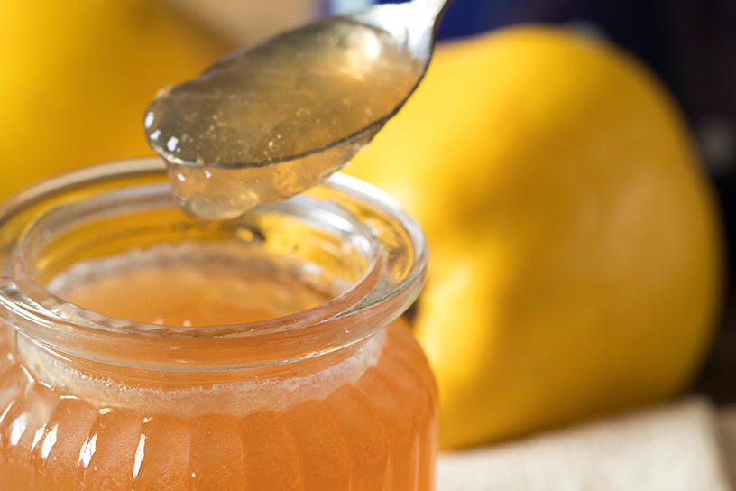 Hoe maak je kweepeer gelei?