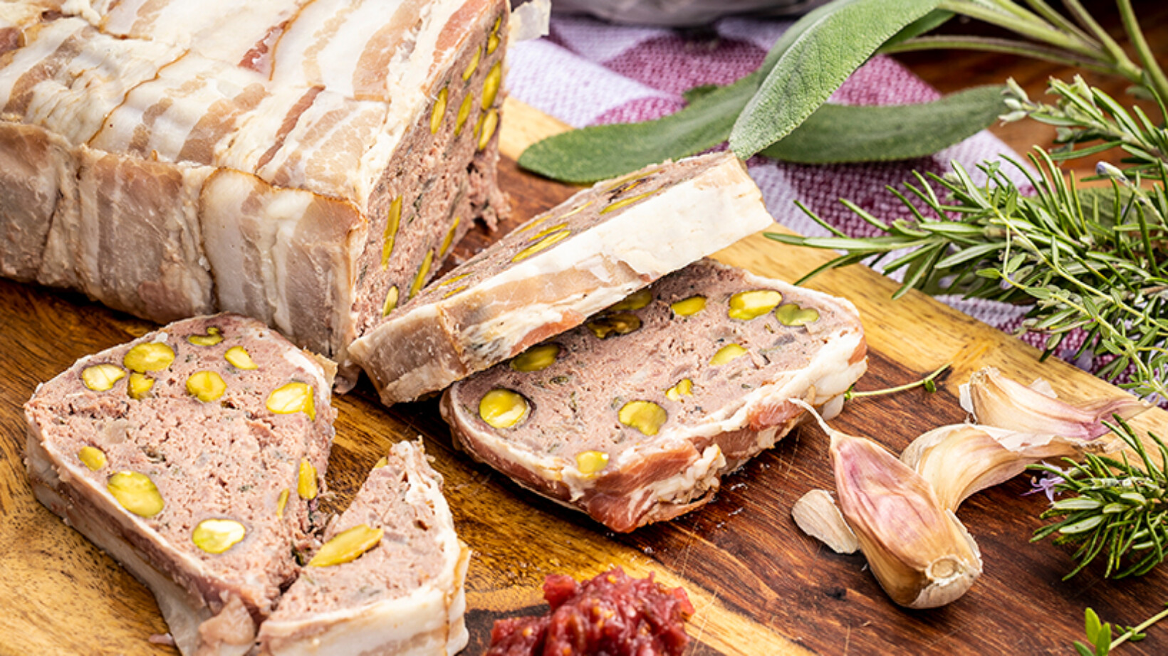 Recept voor wildpaté.